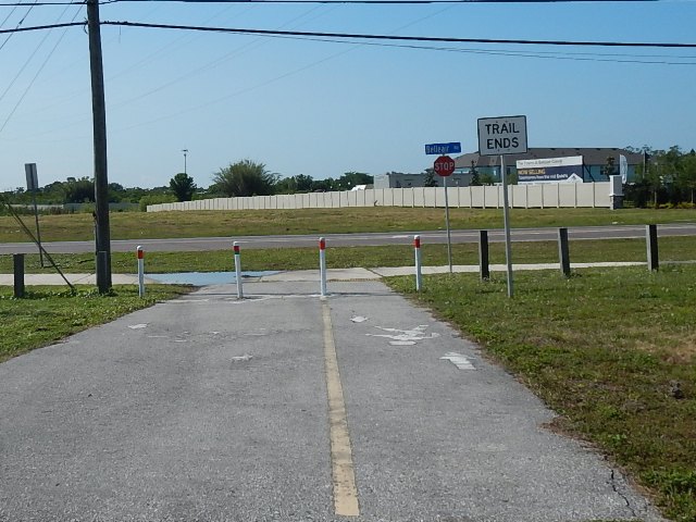 Duke Energy Trail, FL. In Pinellas Trail Loop. E-Z Map, Photos